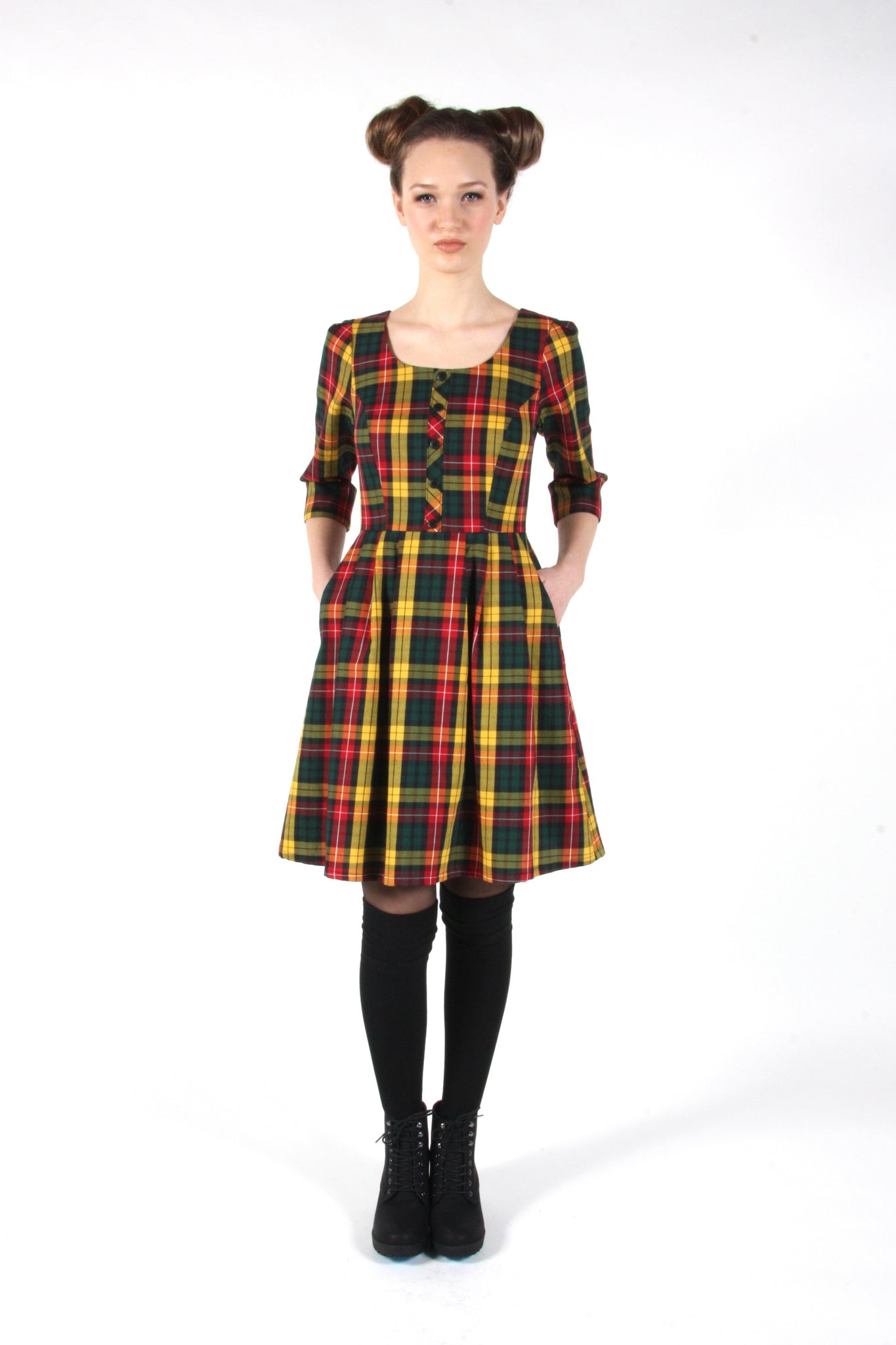RN1129 - 12 - Wood Rail Dress - Buchanan – Birds of North America